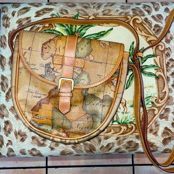Alviero Martini | Bags | Alviero Martini Map Crossbody | Poshmark